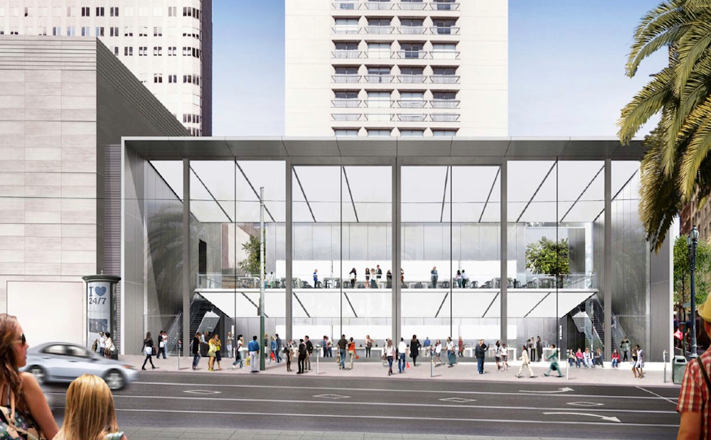 Apple's New Store Design Opening