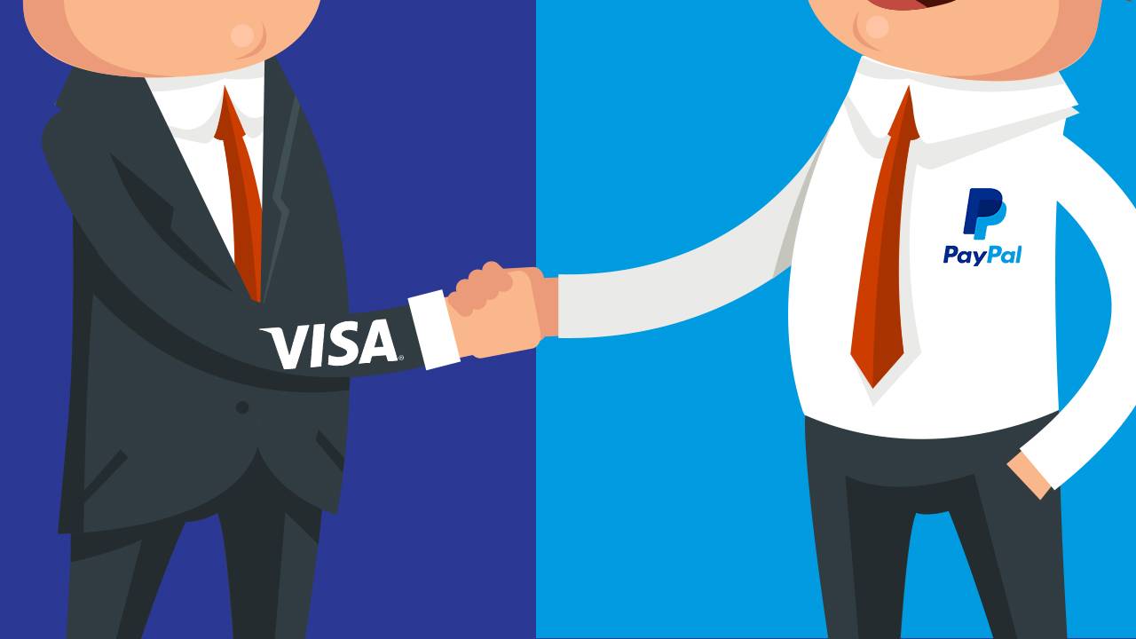 Visa, PayPal Partner On Digital Payments