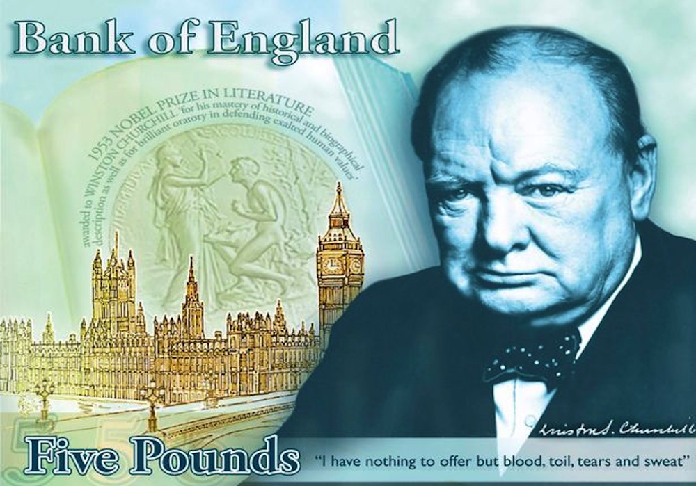 UK Rolls Out Plastic Fiver