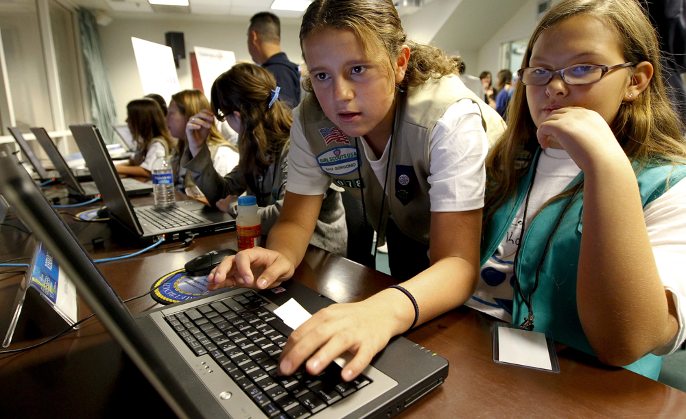 Girl Scouts Can Earn Badges In Cyber Security