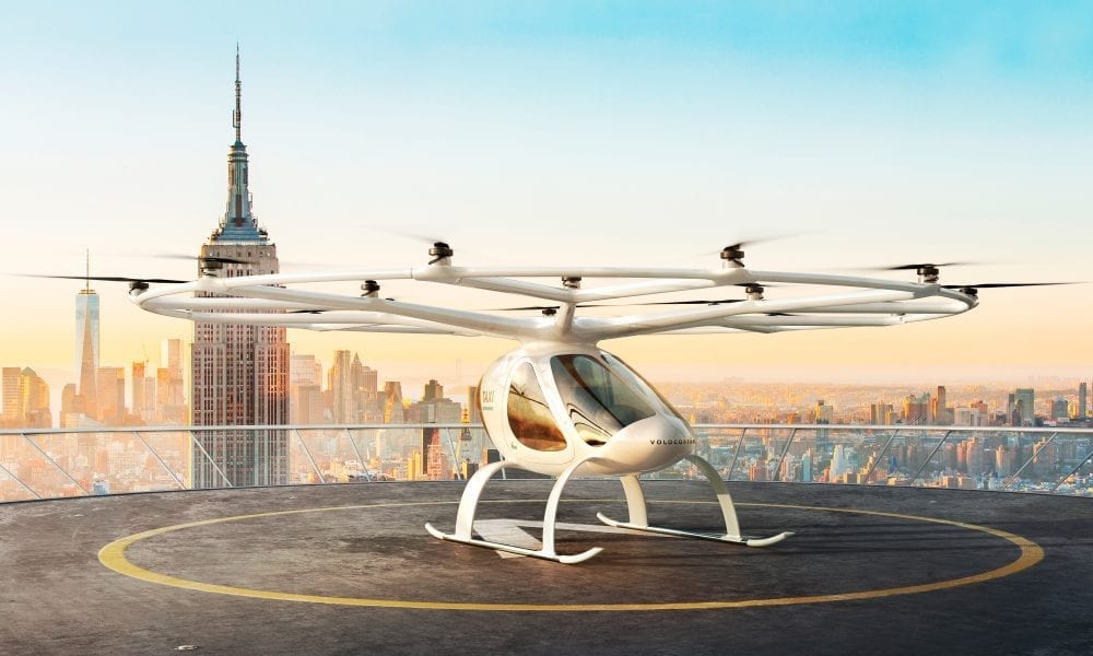 Volocopter To Create An Air Taxi Landing Hub