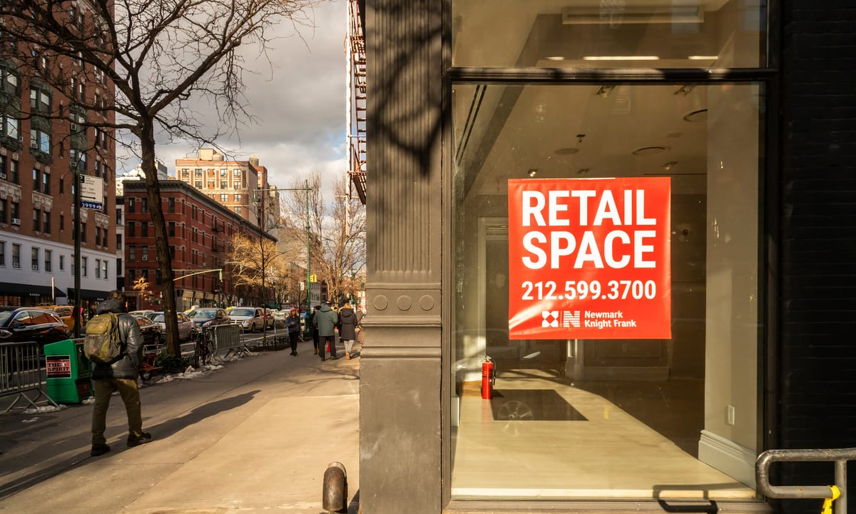 Retail Rents Plummet In NYC As Vacancies Rise