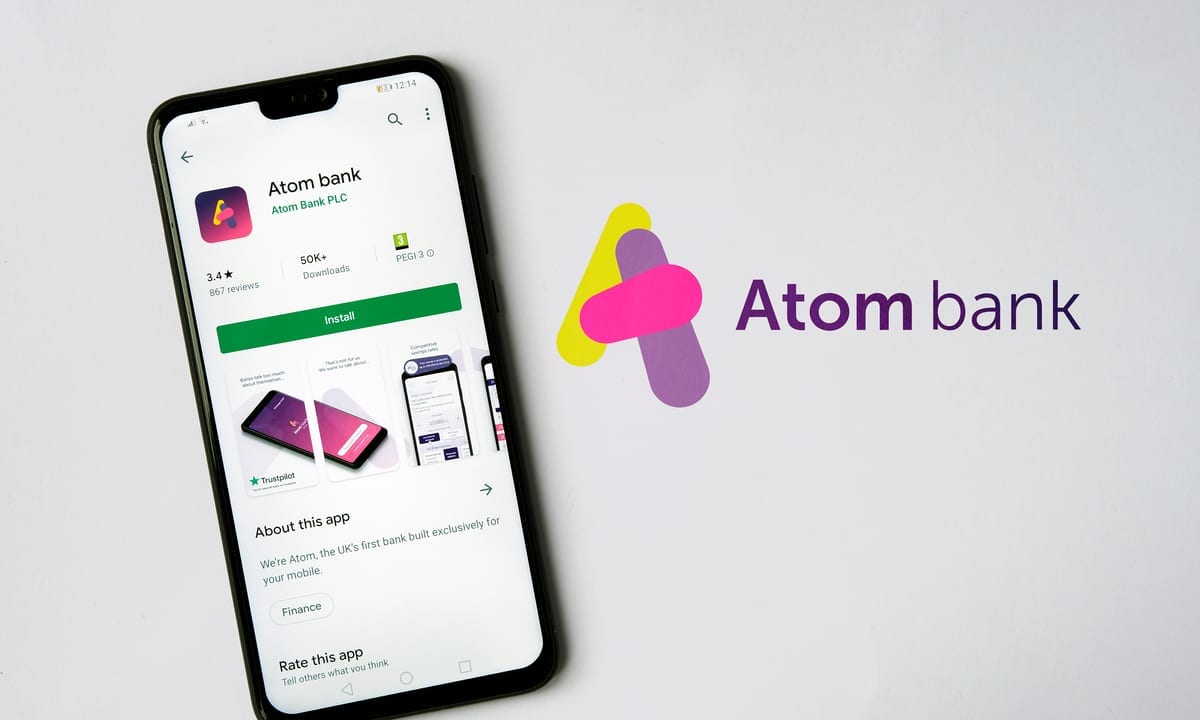 UK’s Atom Bank Raises £40 Million