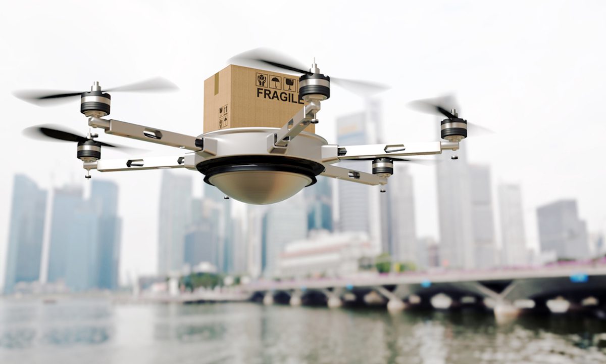 Drone Delivery Aims to Meet On-Demand Food Needs
