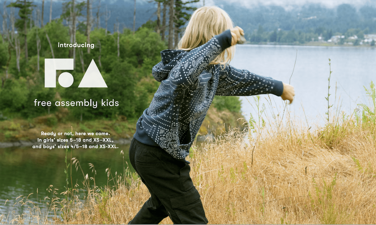 Walmart Launches Free Assembly Kids Clothing