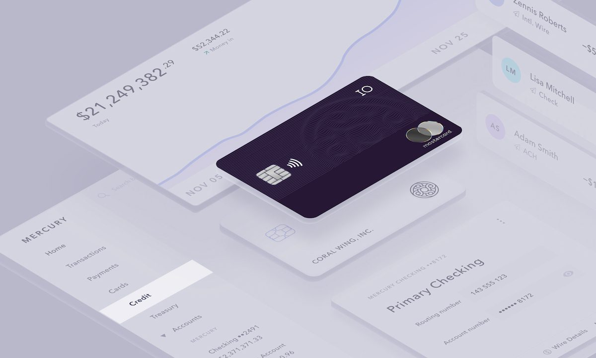 Mercury Launches Cashback Mastercard for Startups