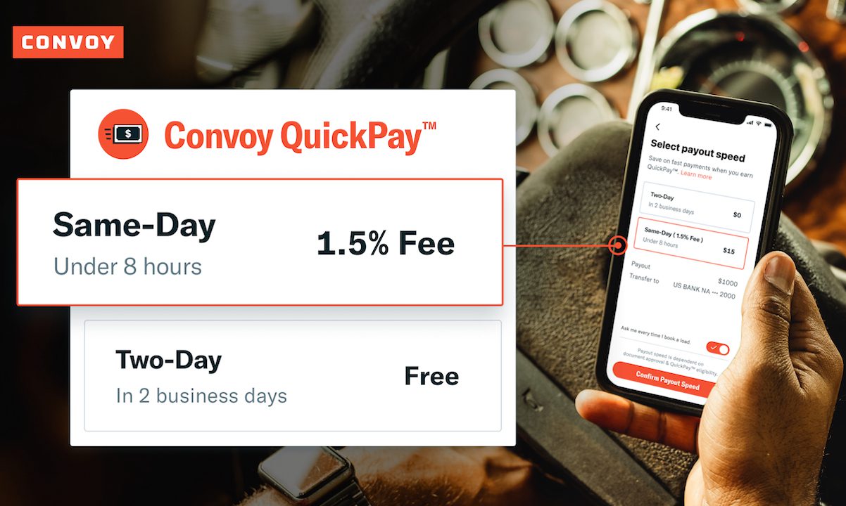 Convoy Offers Carriers Faster Payments After Loads