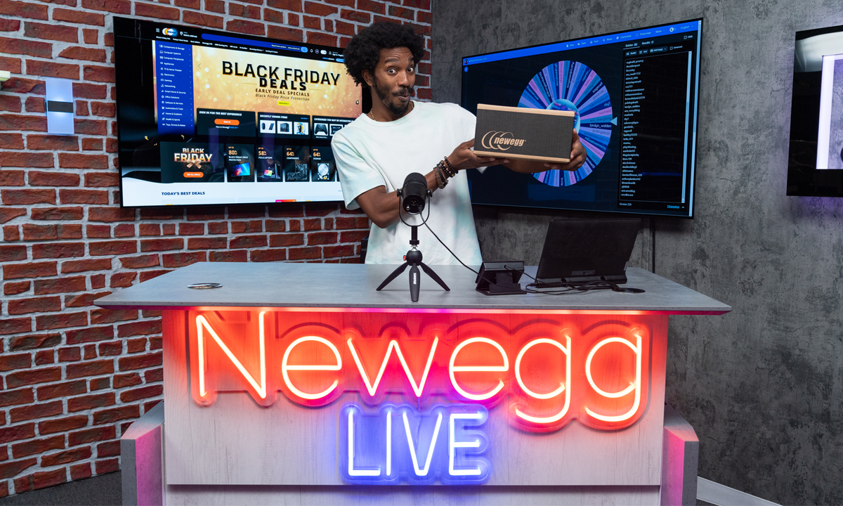Newegg’s Livestream Follows Self-Made Creators