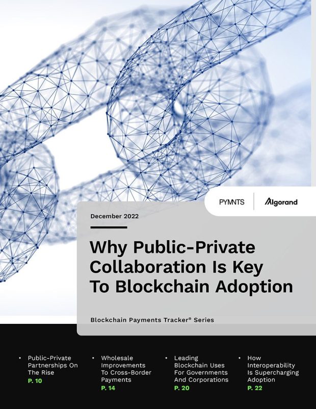 Why Public-Private Collaboration Is Key To Blockchain Adoption | PYMNTS.com