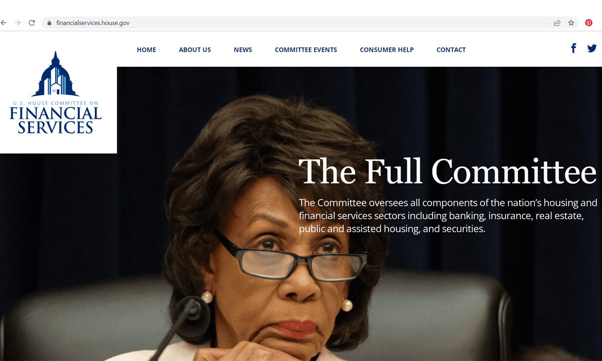 Tweet It to Believe It: SBF Speaking at House Hearing