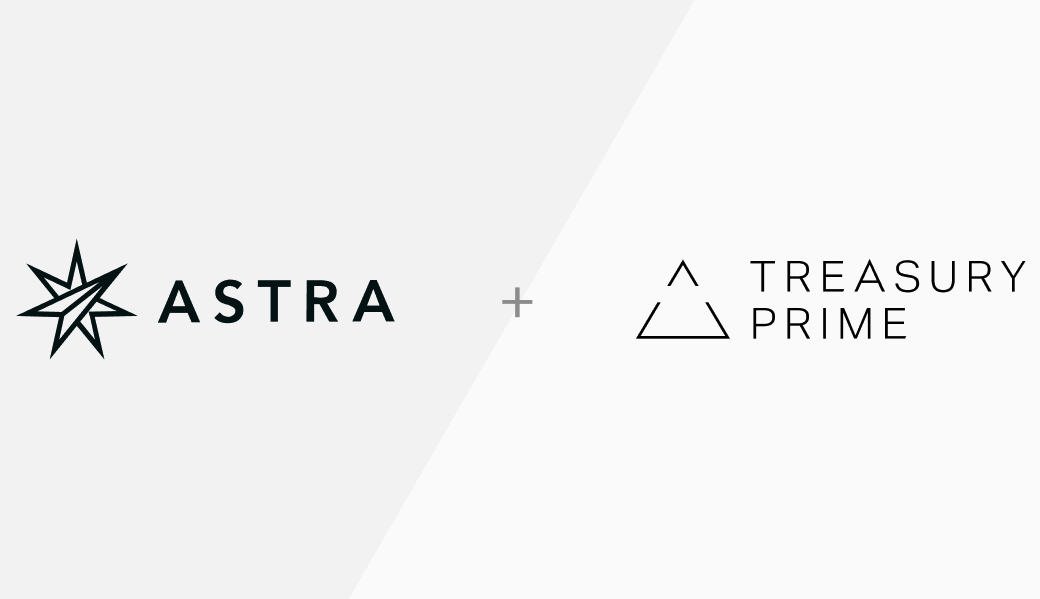 Treasury Prime Teams With Astra to Offer Instant Payments
