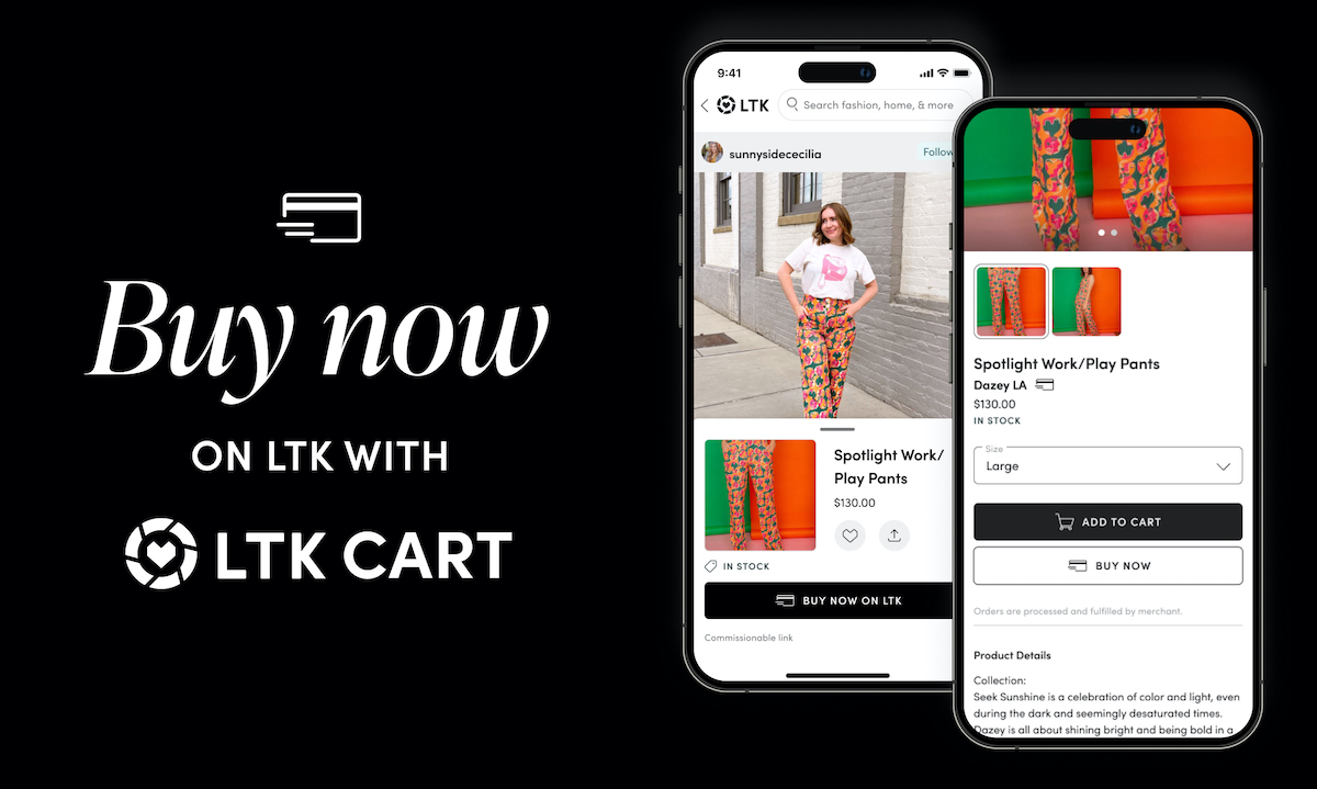 LTK Adds In-App Checkout to Creator Commerce Platform