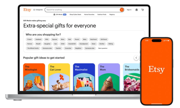 Etsy Launches AI-Powered Shopping Tool for Selecting Gifts | PYMNTS.com